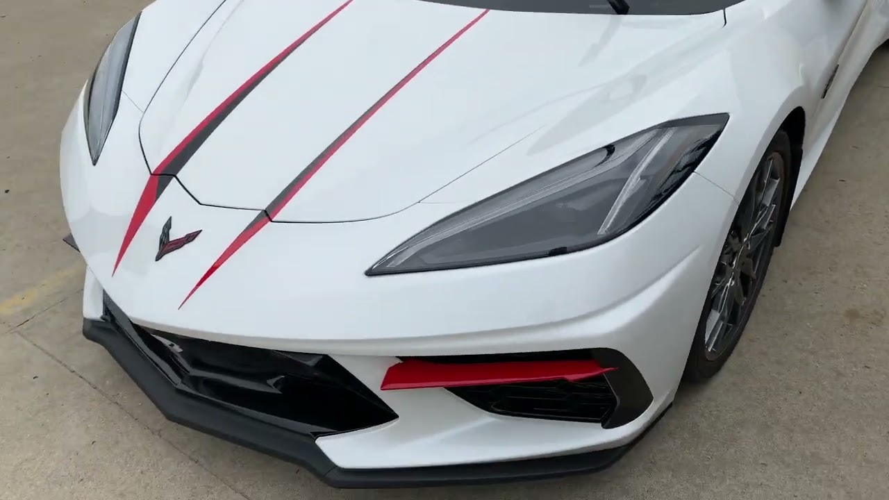 Tulsa Auto Wraps | White Glove Auto | 2023 C8 Corvette | Custom Vinyl Wrap | Walk-around.