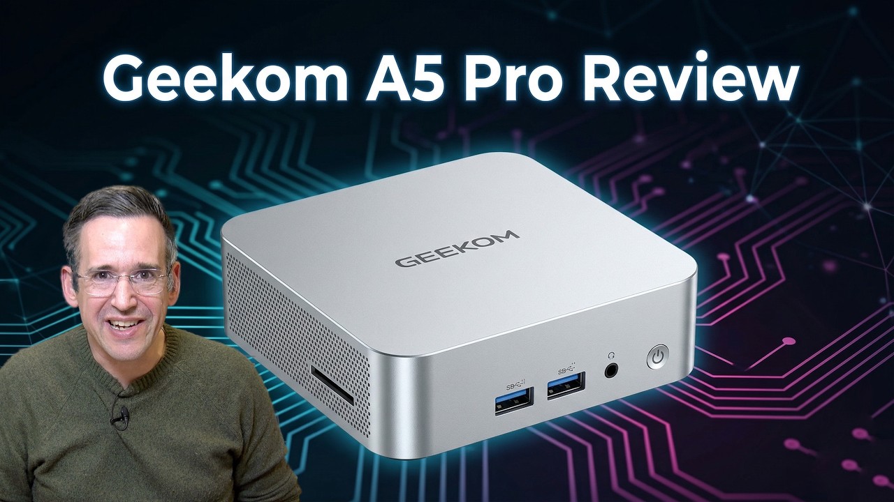 What a sub $500 Mini PC looks like these days: GEEKOM A5 Pro Review