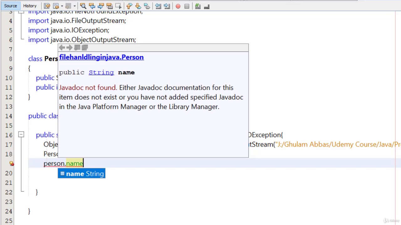 #77  ObjectInputStream & ObjectOutputStream class