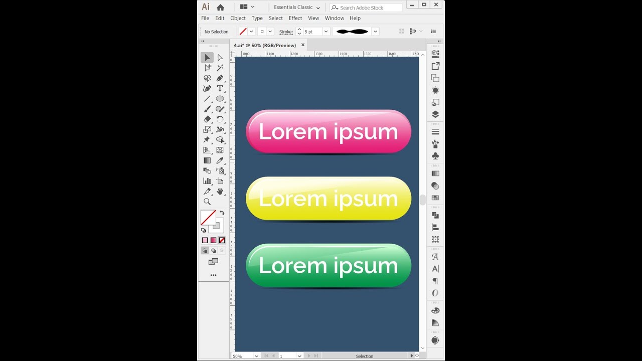 Button Design, Short Technique, illustrator cc 2021, Shorts