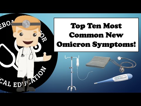 Top 10 Symptoms Of Newest COVID-19 Omicron Variants - An Update On New Variants And New Symptoms!