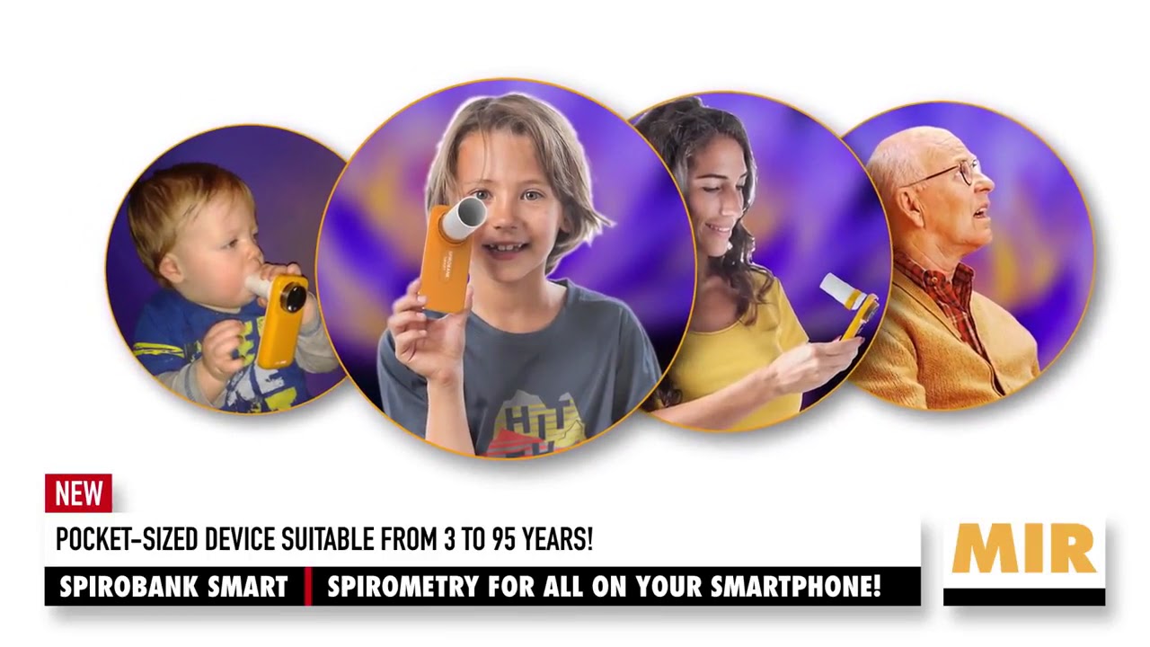 MIR App-based Spirometers