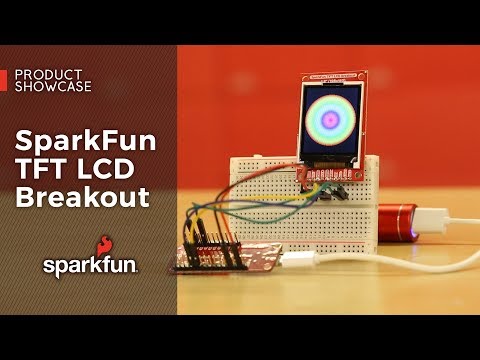 Product Showcase: SparkFun TFT LCD Breakout: A New video by SparkFun Electronics – eLearnTronics