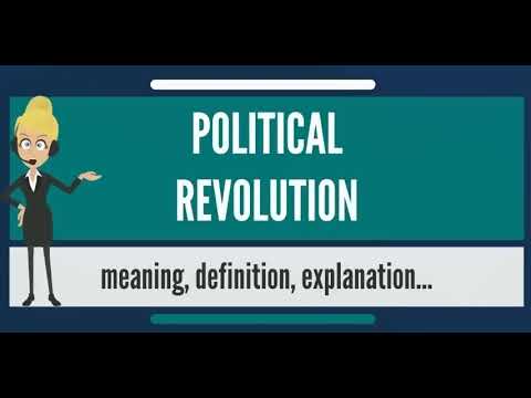 What is POLITICAL REVOLUTION?