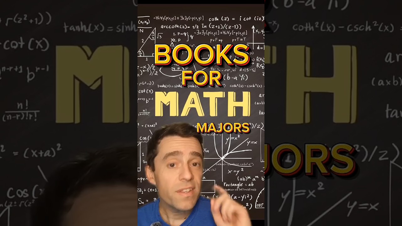 Some of the best math books for each of the main classes of a math major #math #mathbooks #mathmajor
