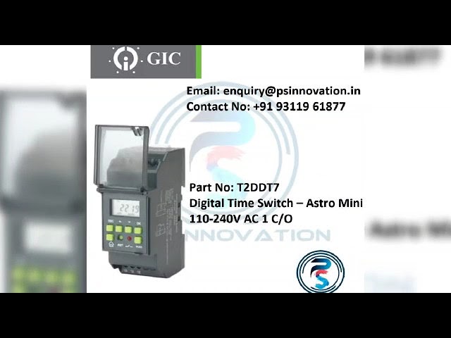 GIC Product - GIC FM Series Analog Time Switch Distributor / Channel ...