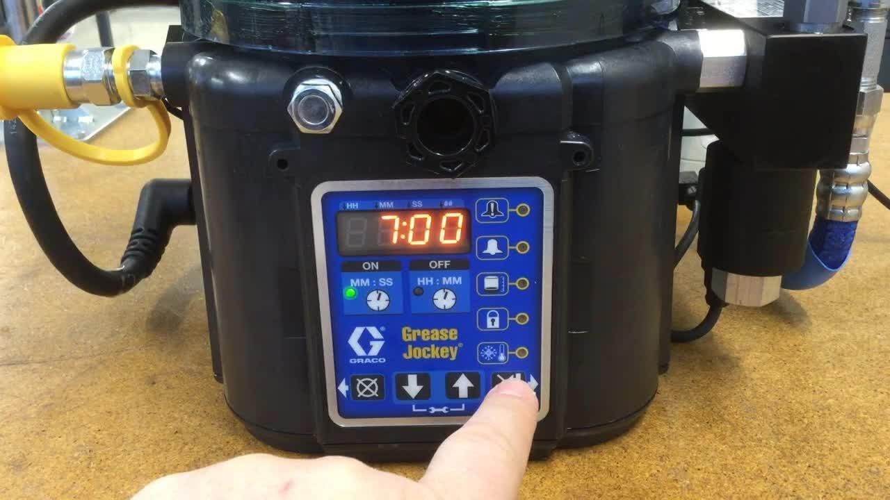 Graco Electric Grease Jockey Quick Programming