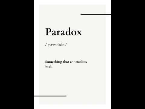 paradox meaning