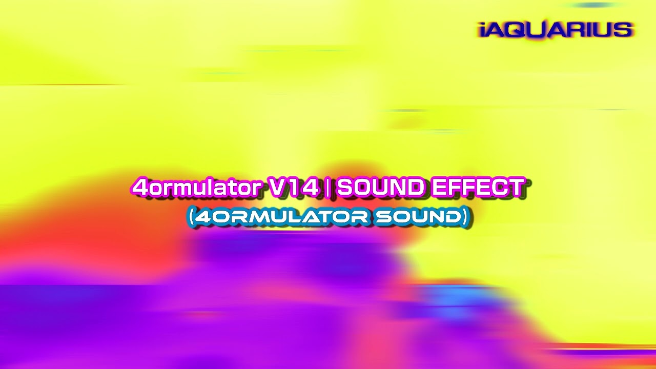 4ormulator V14 | SOUND EFFECT