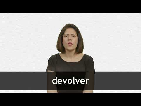 English Translation of “DEVOLVER” | Collins Spanish-English Dictionary