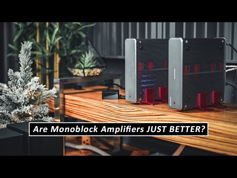 WHAT?! Crazy Design - HIGH CURRENT FLAGSHIP Monoblock Amplifier For Home Speaker Systems!