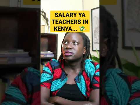 Real life stories and information - how much do teachers earn in Kenya? Subscribe!