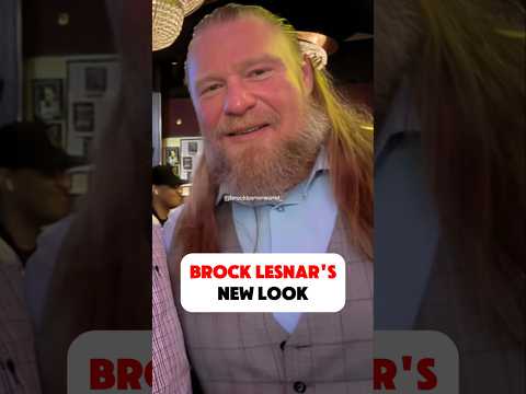 Brock Lesnar's Shocking New Look😎