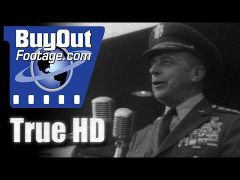 NATO Opens New Headquarters in Belgium HD Newsreel 1967