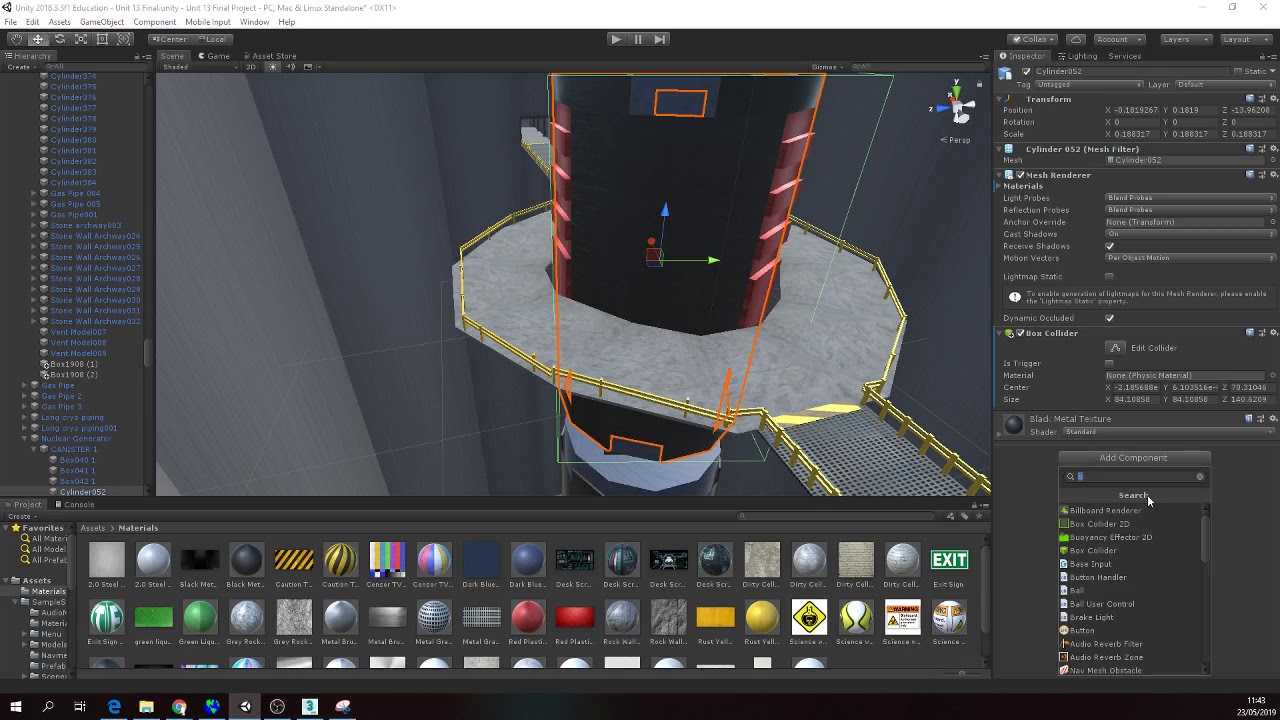 Unit 13 - Box Collider Problem