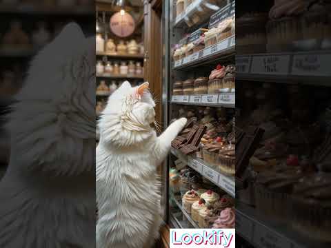 Cat in Shopping Mall
