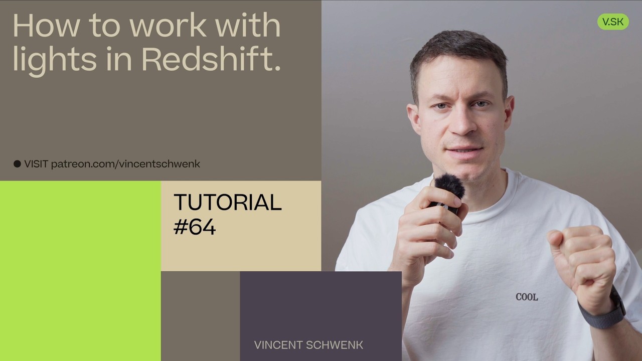Understanding Light in 3D, Lighting Principles in Redshift
