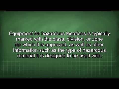 NEC Definition of Hazardous Locations Explained Simply