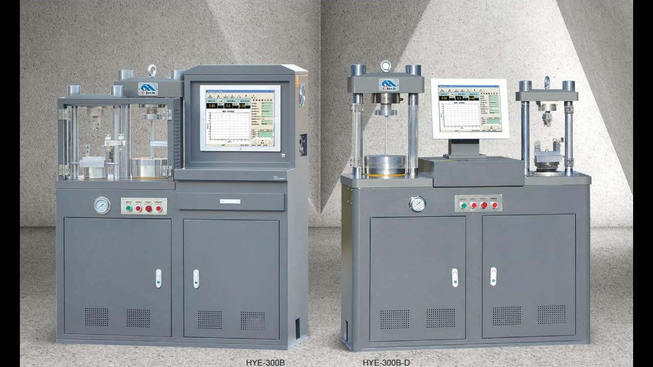 300kn cement flexural and compression testing machine