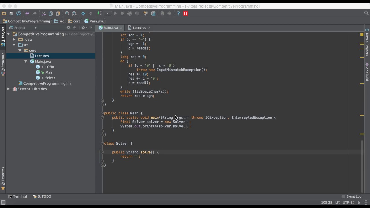 Competitive Programming In Java - Introduction