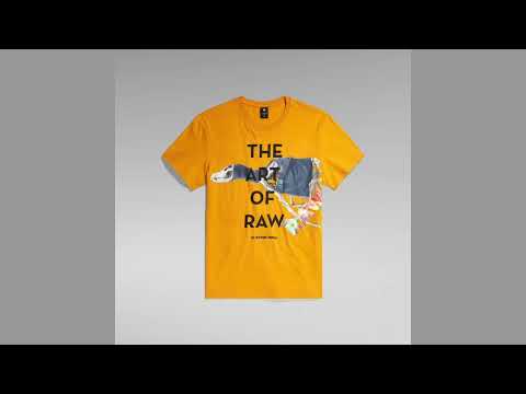 G-Star Raw men's printed t shirt - GRAPHIC 8 T-SHIRT