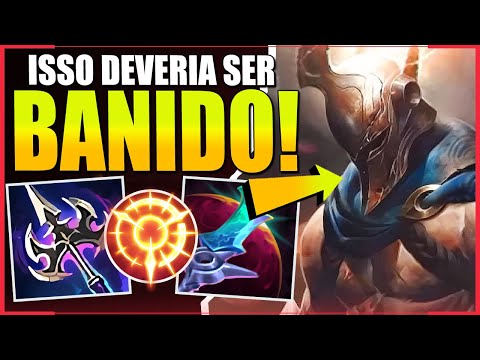 RIOT TRANSFORMOU Pantheon em Um Suporte Hyper Carry!! (Pantheon Sup Domina a BotLane)