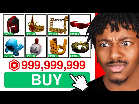 BUYING ROBLOX MOST EXPENSIVE ITEM