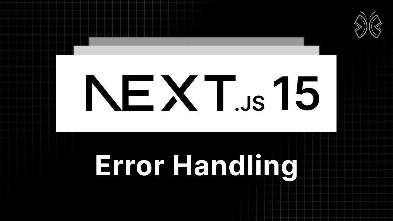 Next.js 15 Tutorial - 25 - Error Handling