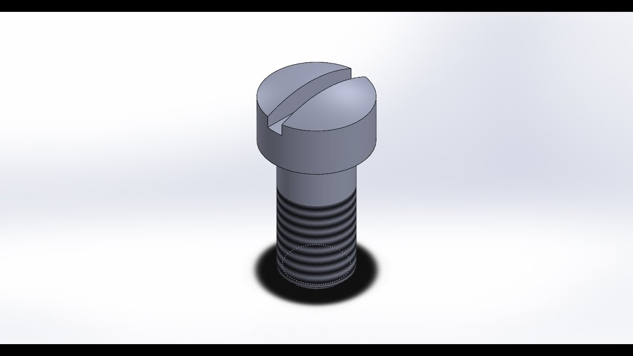 Parametric Modeling with Solidworks Ch.14 #CapScrew