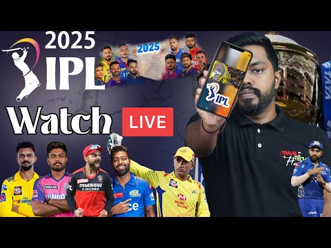 How to Watch IPL 2025 LIVE in Mobile| IPL 2025 @TravelTechHari