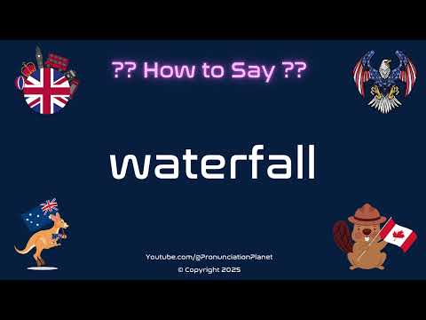 💧🌊 How to Pronounce waterfall? (CORRECTLY) | Pronunciation Planet