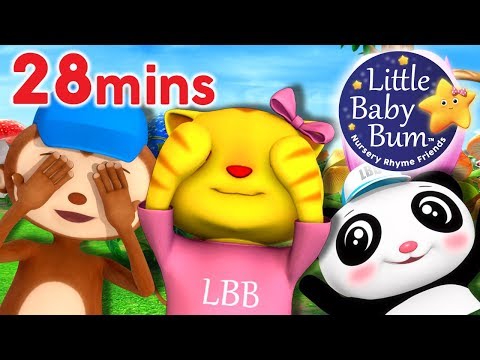 Peek A Boo Song Learn with Little Baby Bum | Nursery Rhymes for Babies | Songs for Kids