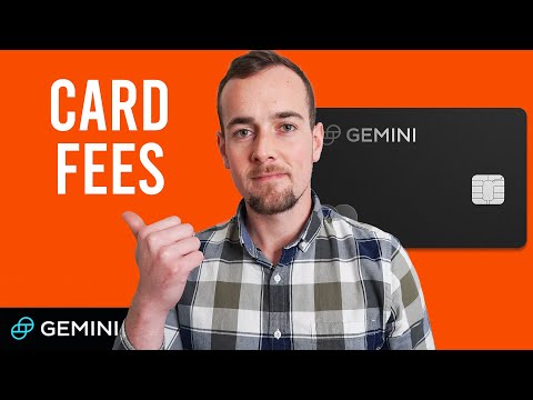 Gemini Credit Card Fees Explained