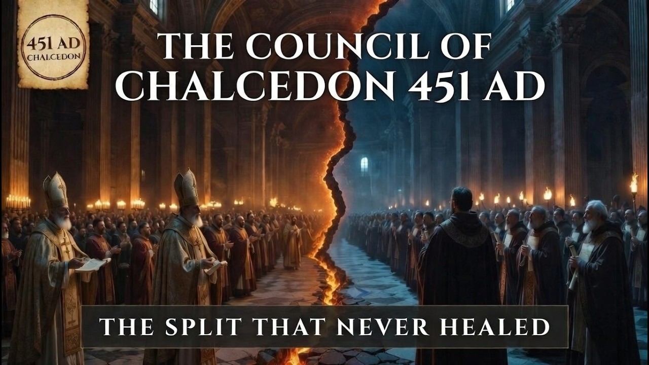 The Church Council That Accidentally Split Christianity Forever  (Chalcedon Crisis 451 AD)