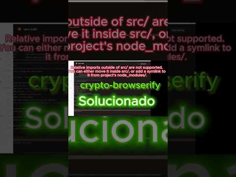 CRYPTO import /node_modules/crypto-browserify/index.js SOLUCIONADO REACT 18 2023 #react #crypto #fyp