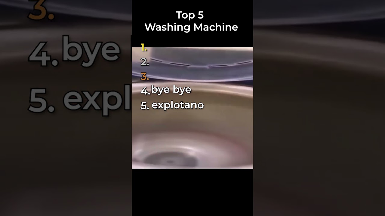 the funniest washing machine clips in the world