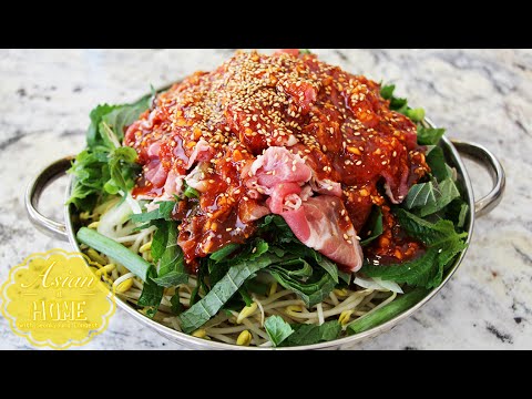 Spicy Soy Bean Sprouts Bulgogi
