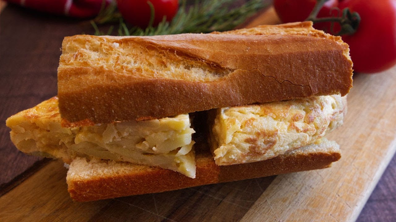 Bocadillo de tortilla (Spain’s beloved tortilla sandwich)