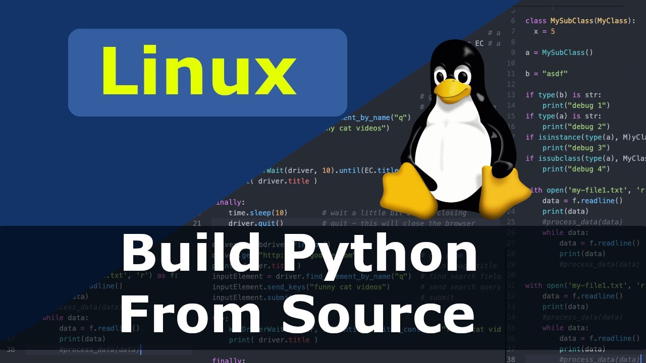 Build Python From Source On Linux