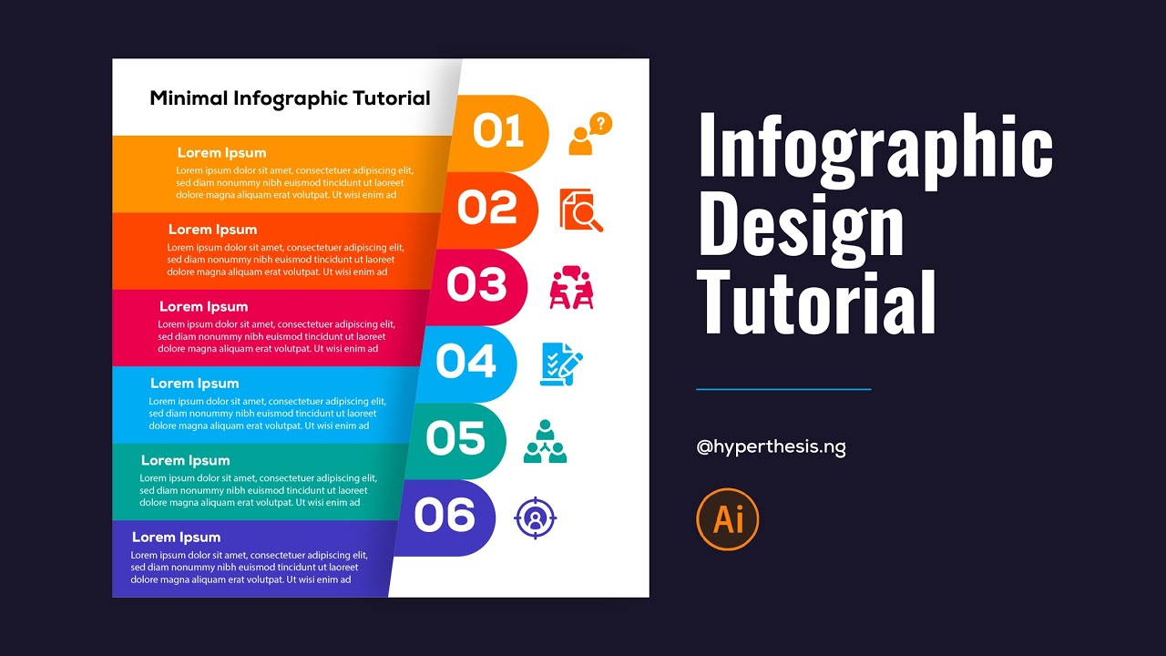 Infographics Design Tutorial (Adobe Illustrator)