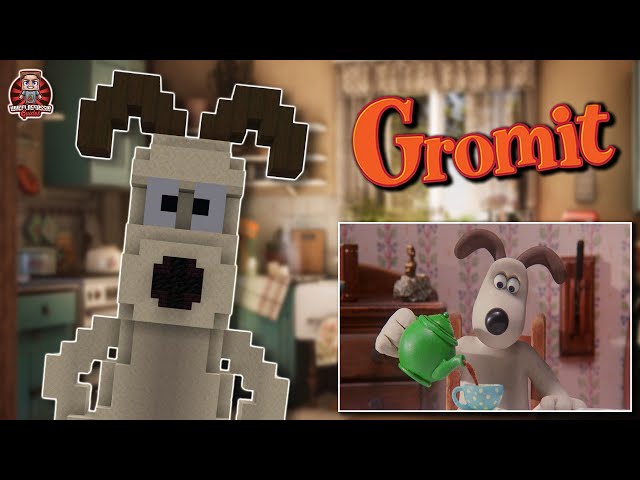Gromit from Wallace and Gromit!! Minecraft Map
