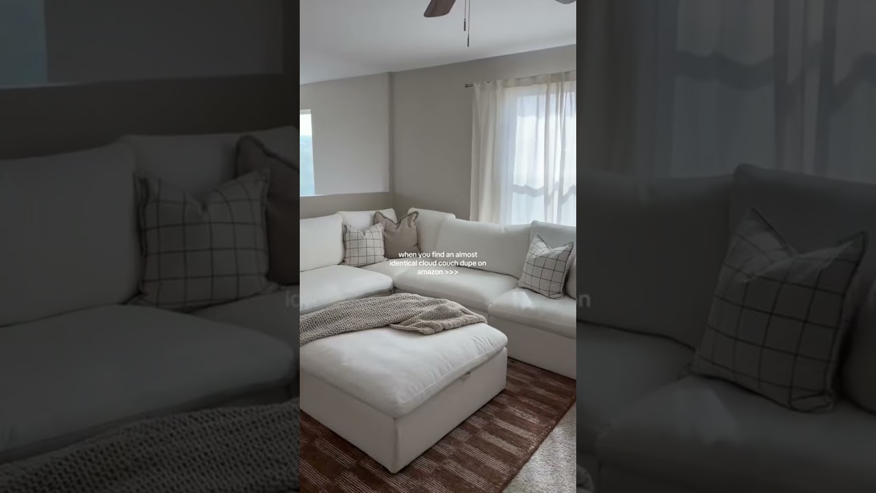 I still can’t believe I found this cloud couch on amazon