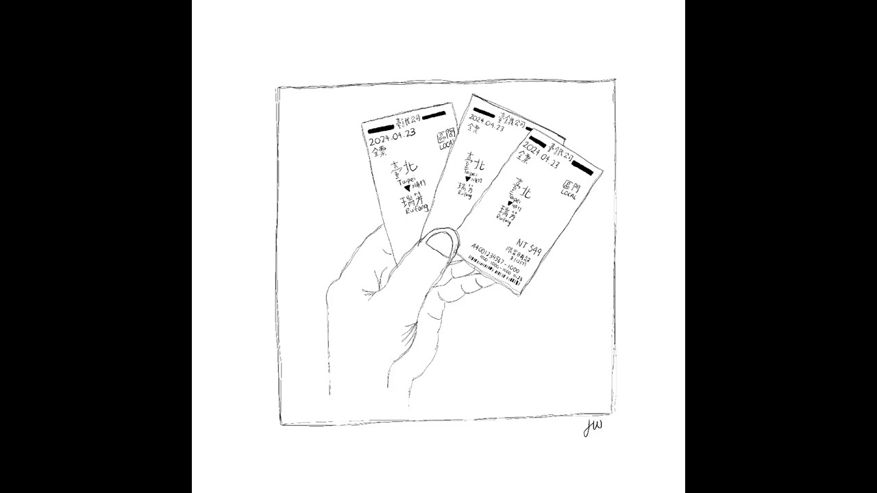 Train Tickets - Art Timelapse