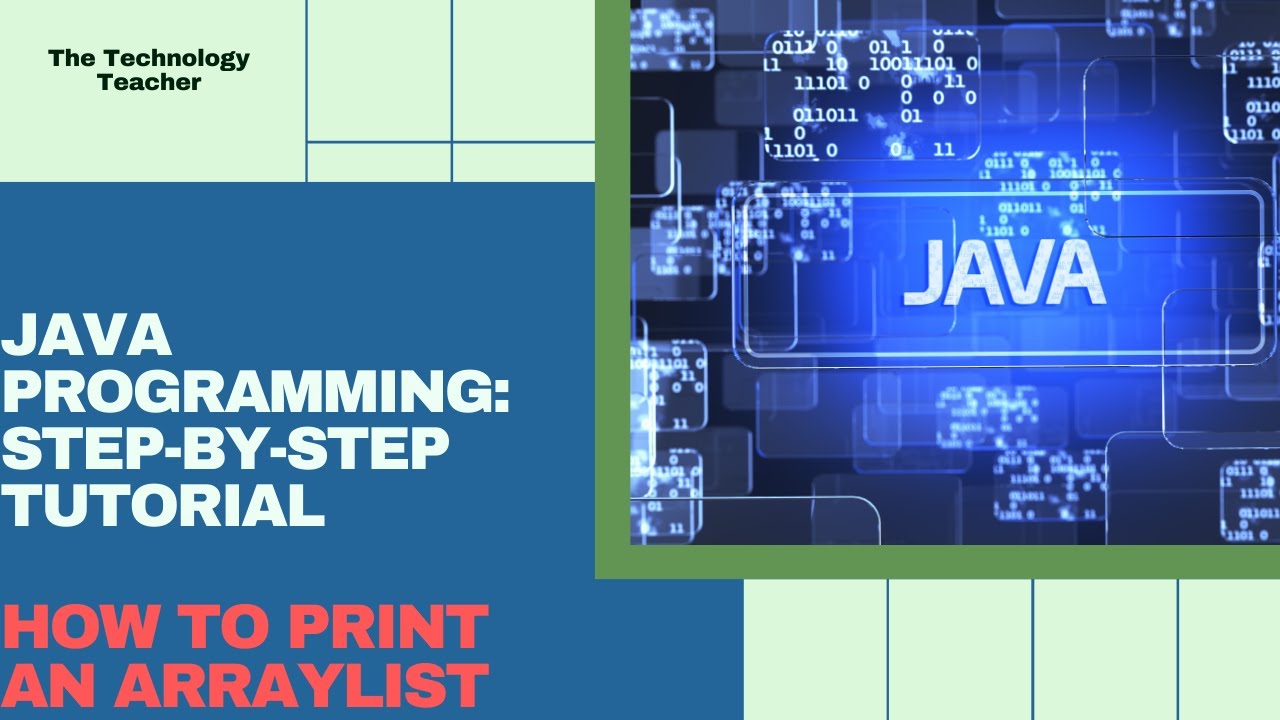 Java Tutorial How To Print an ArrayList