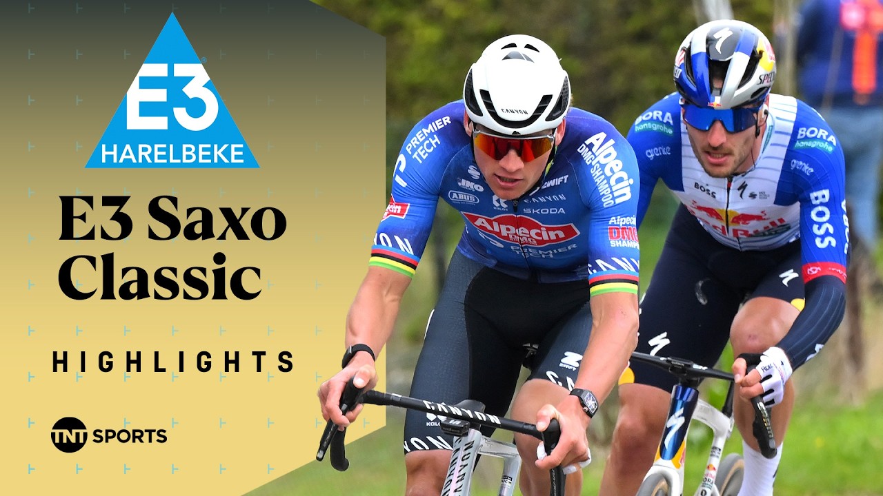 INCREDIBLE FINALE! 😮‍💨 | 2026 Men's Elite E3 Saxo Classic Race Highlights | TNT Sports Cycling