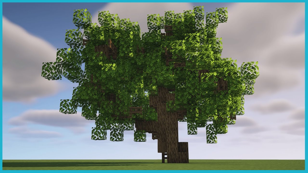 How To Build Minecraft Oak Trees! [Custom Tree Guide Episode 1]