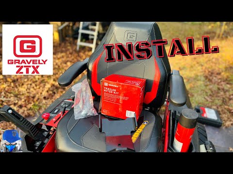 2023 Gravely ZTX and ZTXL Hitch Kit Install - Part Number: 71800800