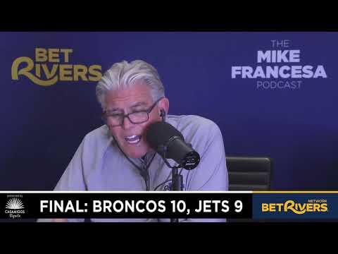 Broncos Shock Jets 10-9 - Francesa Postgame Reaction - Miserable Coaching, Lackluster Play Doom NYJ