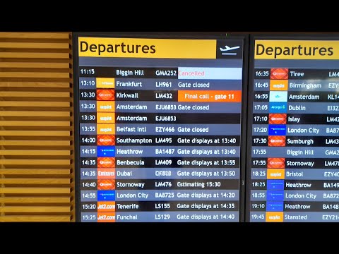 Glasgow Prestwick Airport Today - Outrageous Prices !