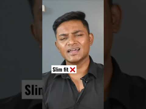 Slim Fit Vs Regular Fit | Pant Fitting Tips #viralshorts #viraltips #fashionhacks #viralreels